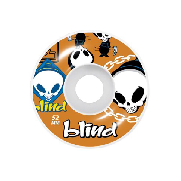 Blind Orange Random Wheels 52 mm 99A – Pink Tomato